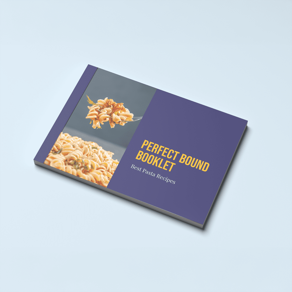 Perfect Bound Booklets: Plus Cover Landscape (40-100 page) | ctrlPrint