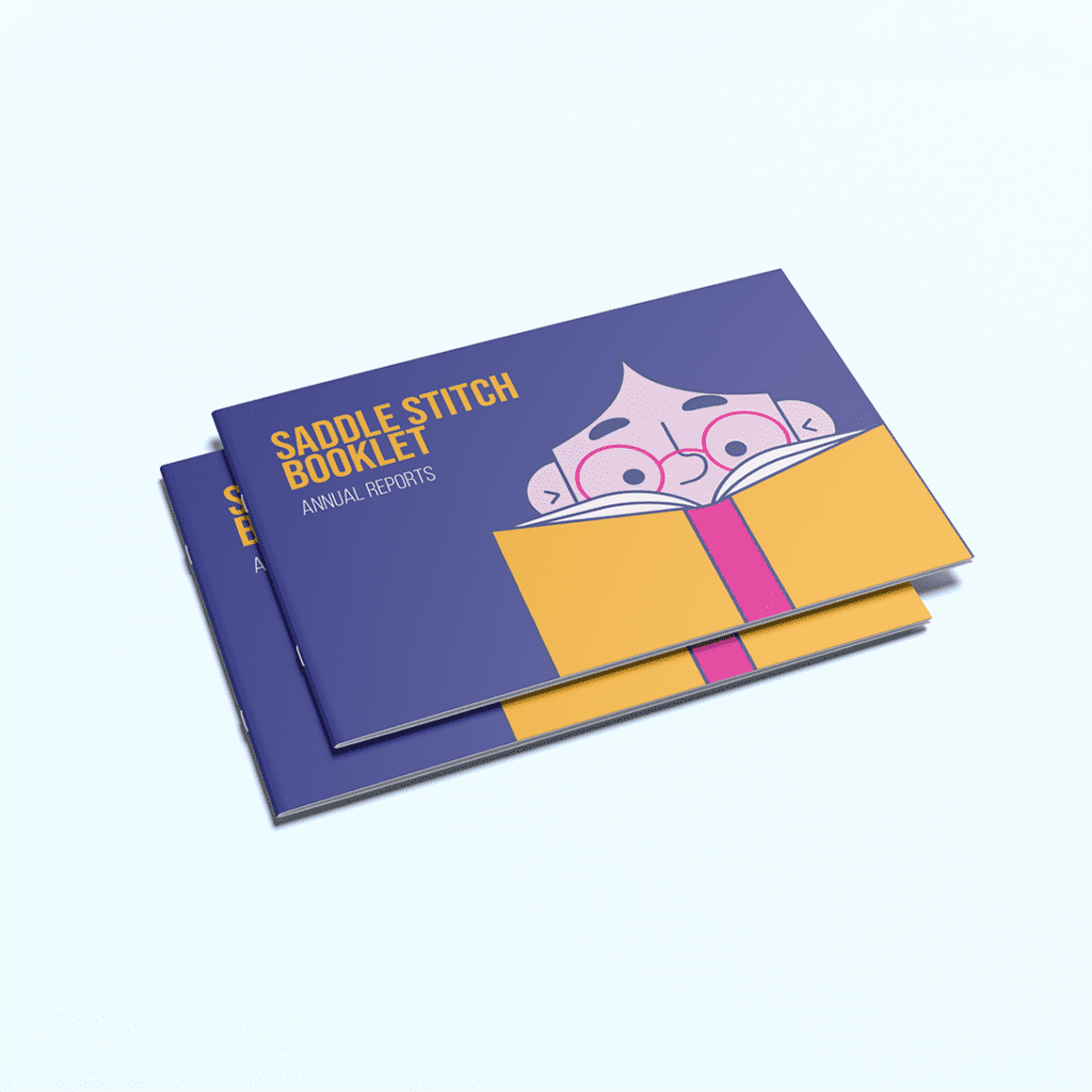 Saddle Stitch Booklet: Landscape (8-48 page) | ctrlPrint